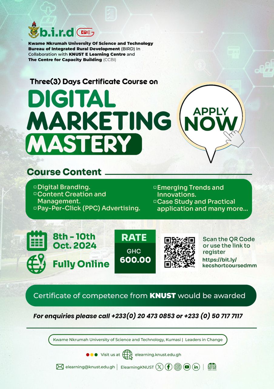 Digital Marketing Mastery | Elearning, KNUST