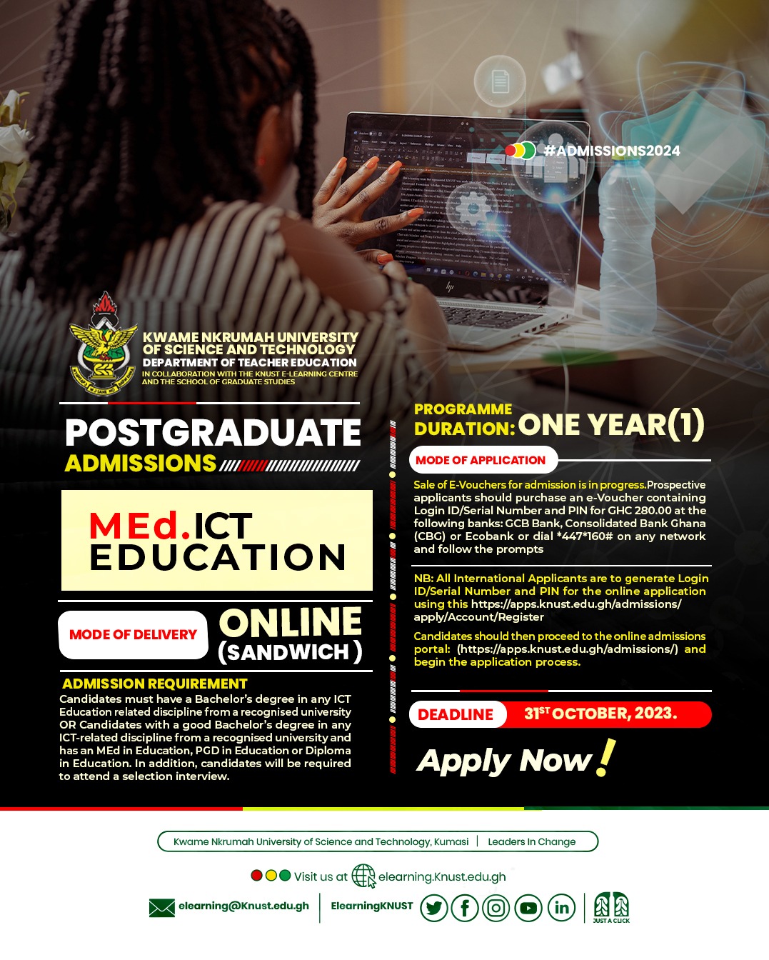 MEdICTEducation | Elearning, KNUST